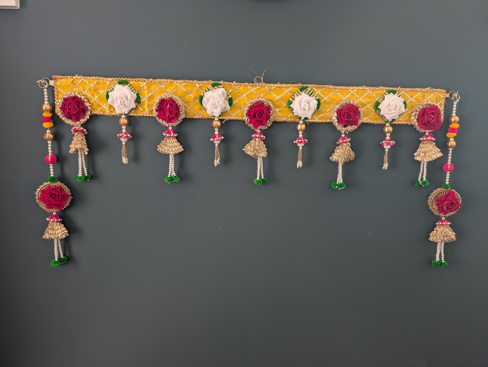 Door Thoran /indian Flower Front Door Decor / Thoran Set / Indian ...