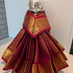 Varalakshmi Saree/ Ready to Decorate Saree/ Ammavaru Saree / Kalasham ...