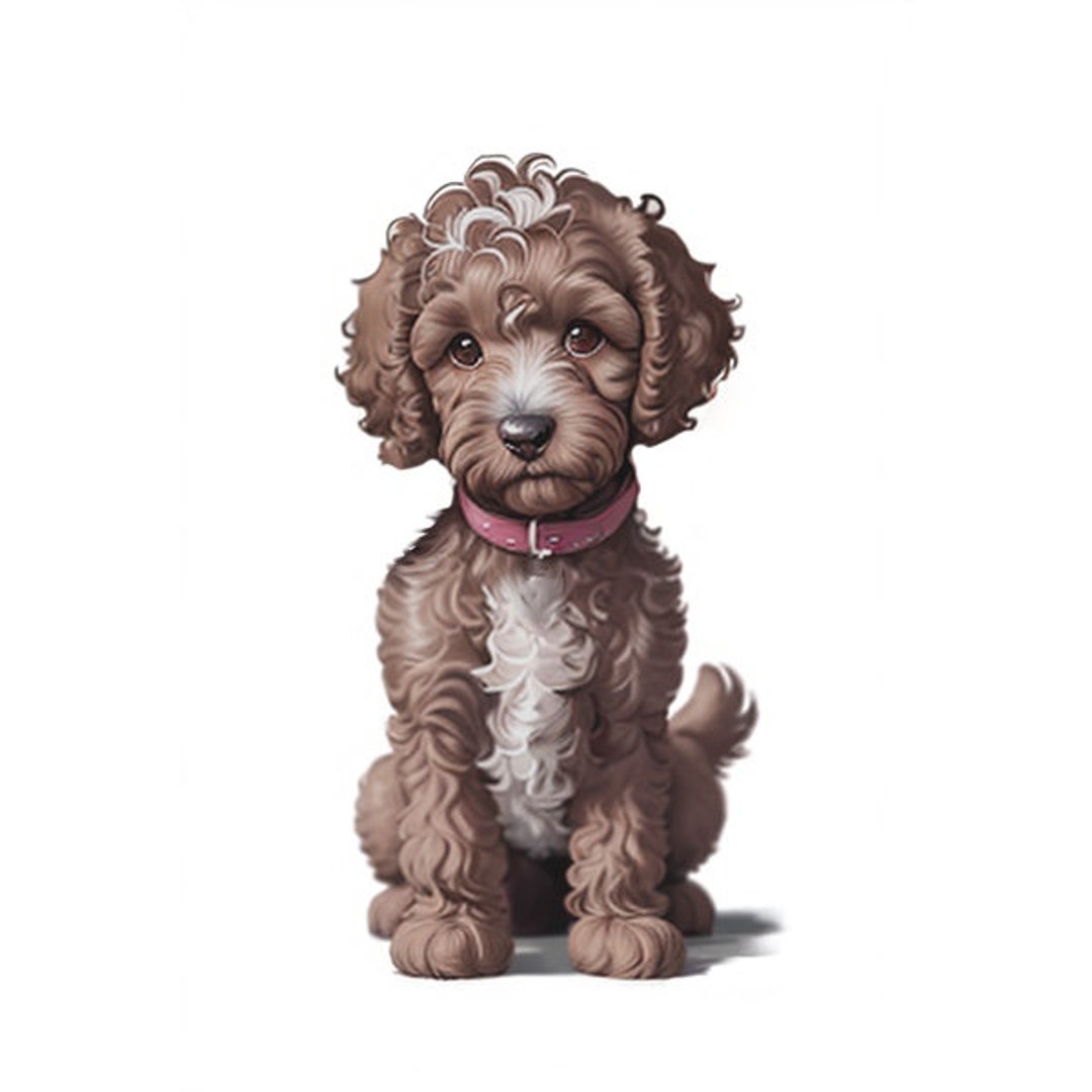 Cockapoo Puppy Clipart, Digital Download, High Quality Clip Art for ...