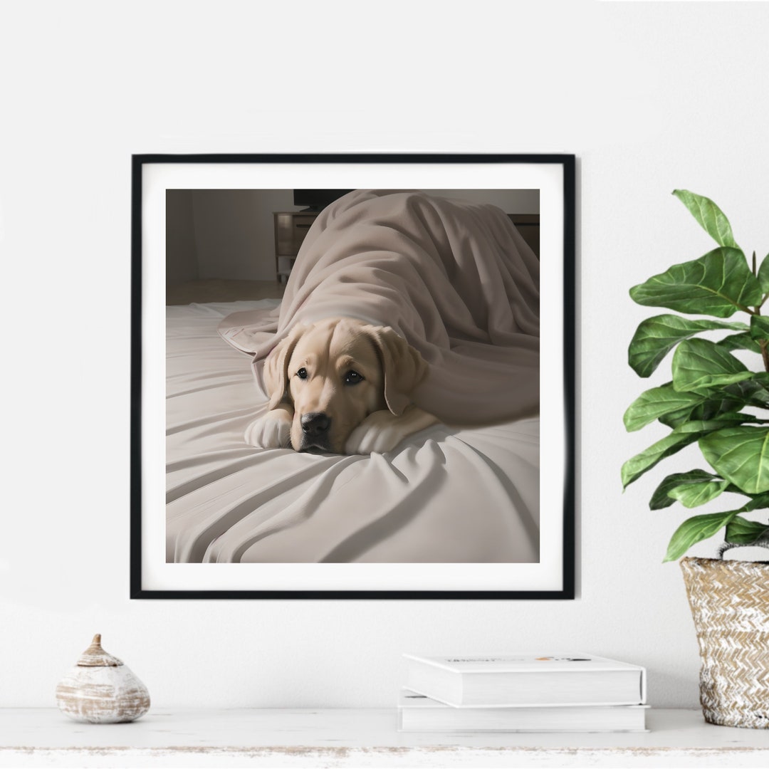 Printable Labrador Dog Wall Art Downloadable Print, Ideal Gift, Present ...