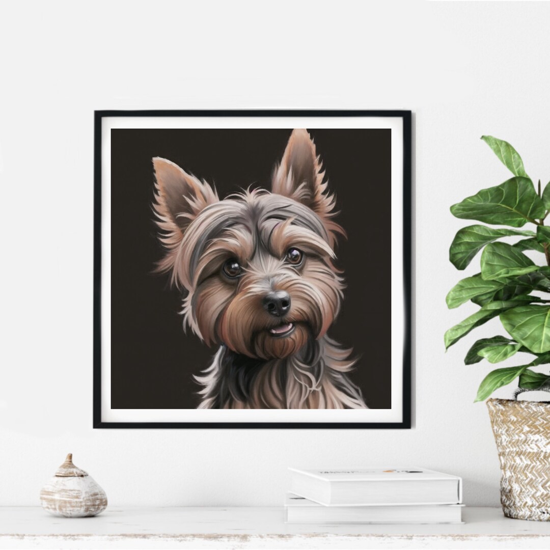 Printable Terrier Wall Art Downloadable Print, Ideal Gift, Present ...