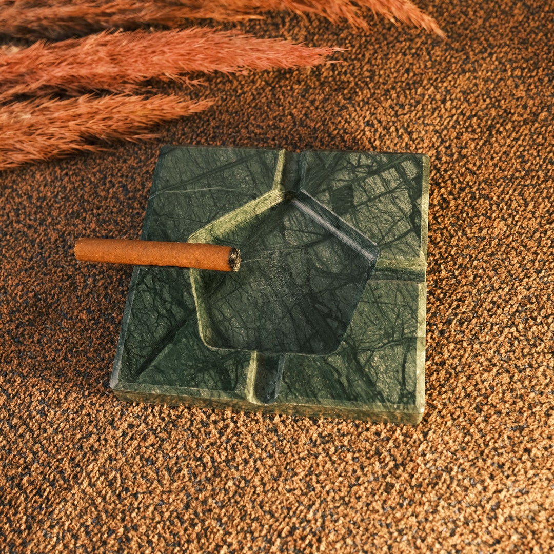 Marble Cigar Ashtray Marble Cigarette Ashtray Cigar - Etsy