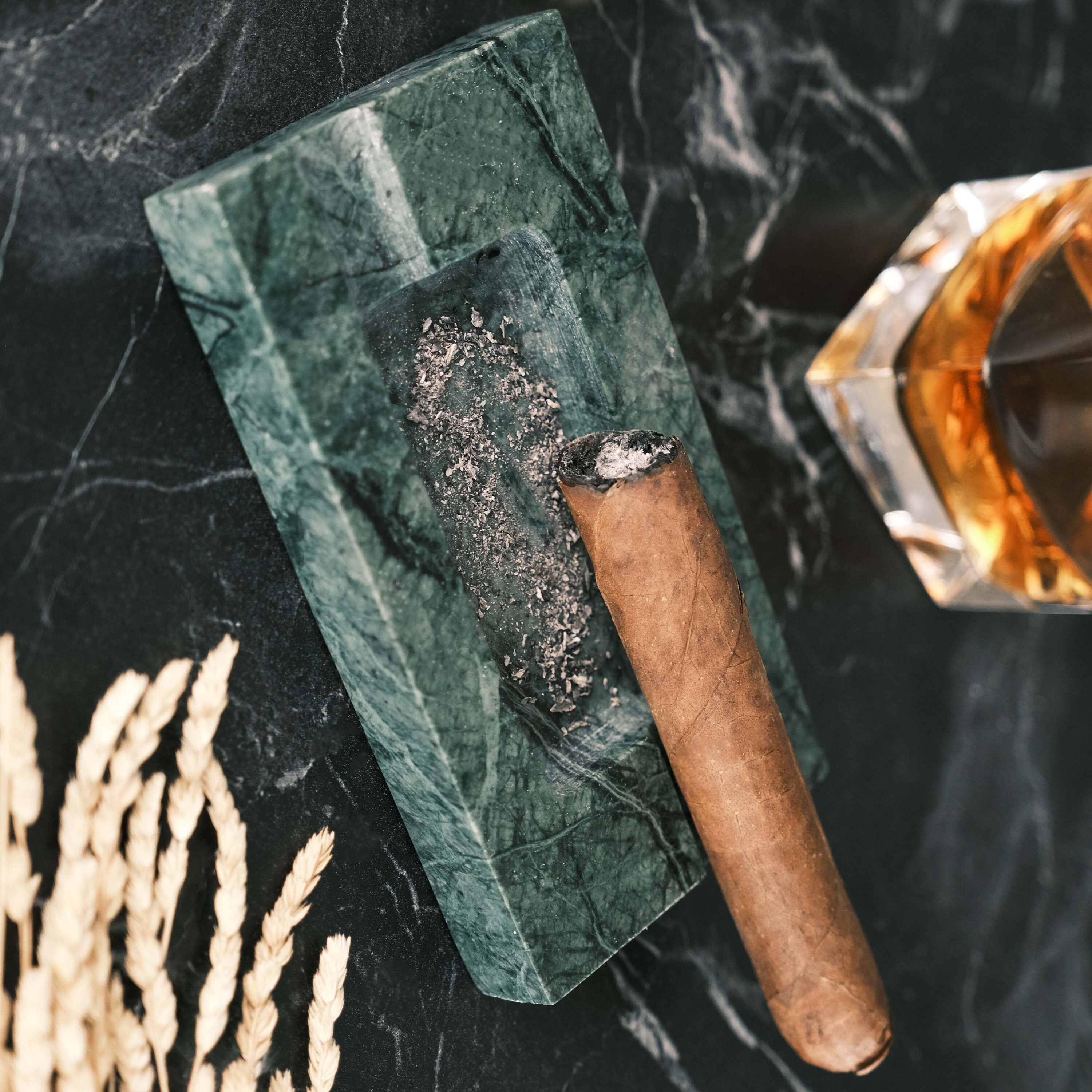 Marble Cigar Ashtray, Marble Cigarette Ashtray, Cigar Accessories - Etsy