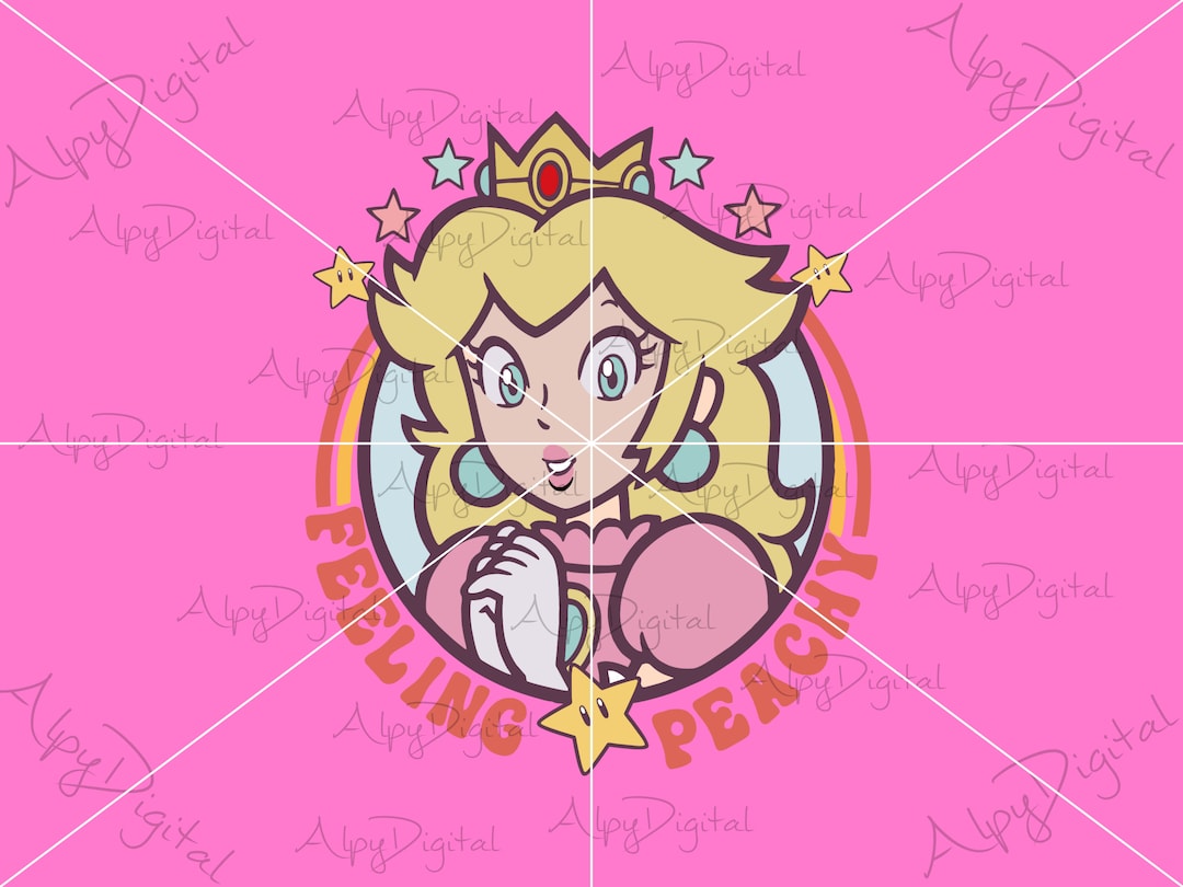 Princess Peach Feeling Svg,princess Peach Feeling Png,princess Peach ...