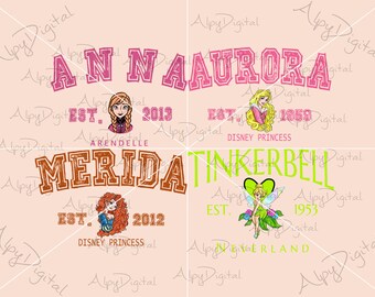Princess Bundle PNG, Princess Est Png, G,princess Best Day Ever Png ...