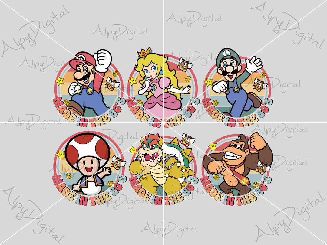 Super Mario Characters Png,super Mario Characters Png Clipart,super ...