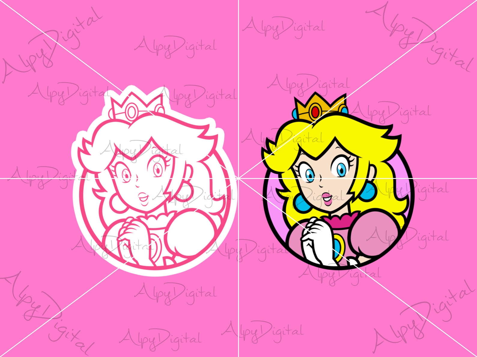 Princess Peach Svg, Princess Peach Png, Feeling Peachy Svg,feeling ...