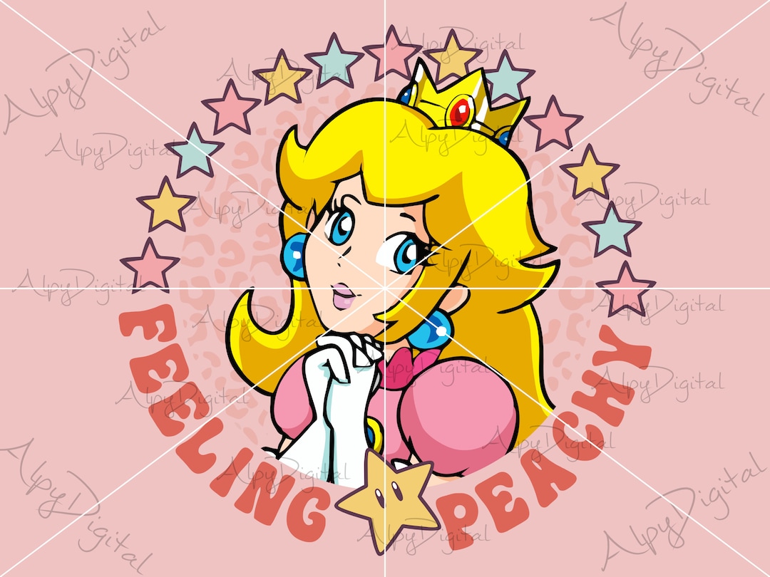 Princess Peach Feeling Png, Princess Peach Feeling Svg, Princess Peach ...