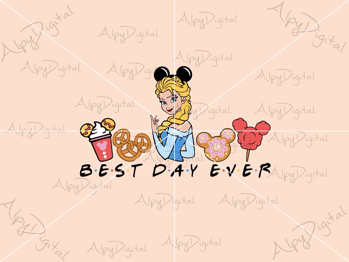 Princess Bundle Best Day Ever Png,bundle Best Day Png,princess Bundle ...