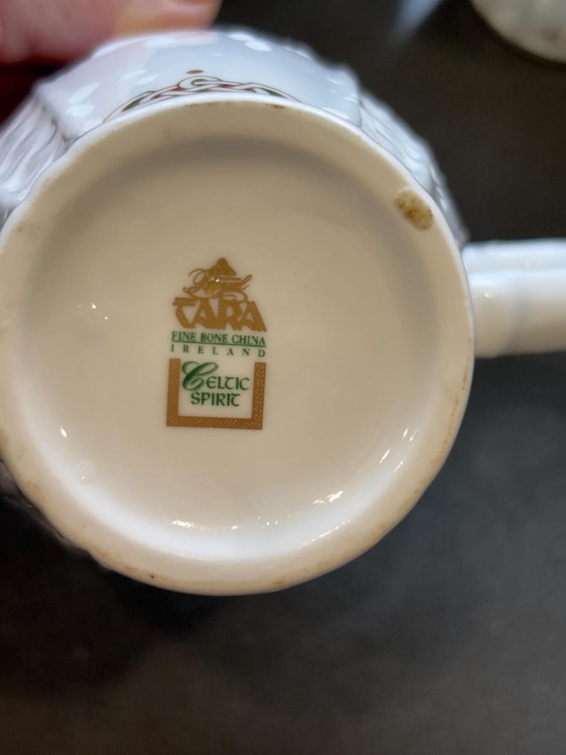 4 Royal Tara Celtic Pride Coffee/tea Cups. Rare - Etsy