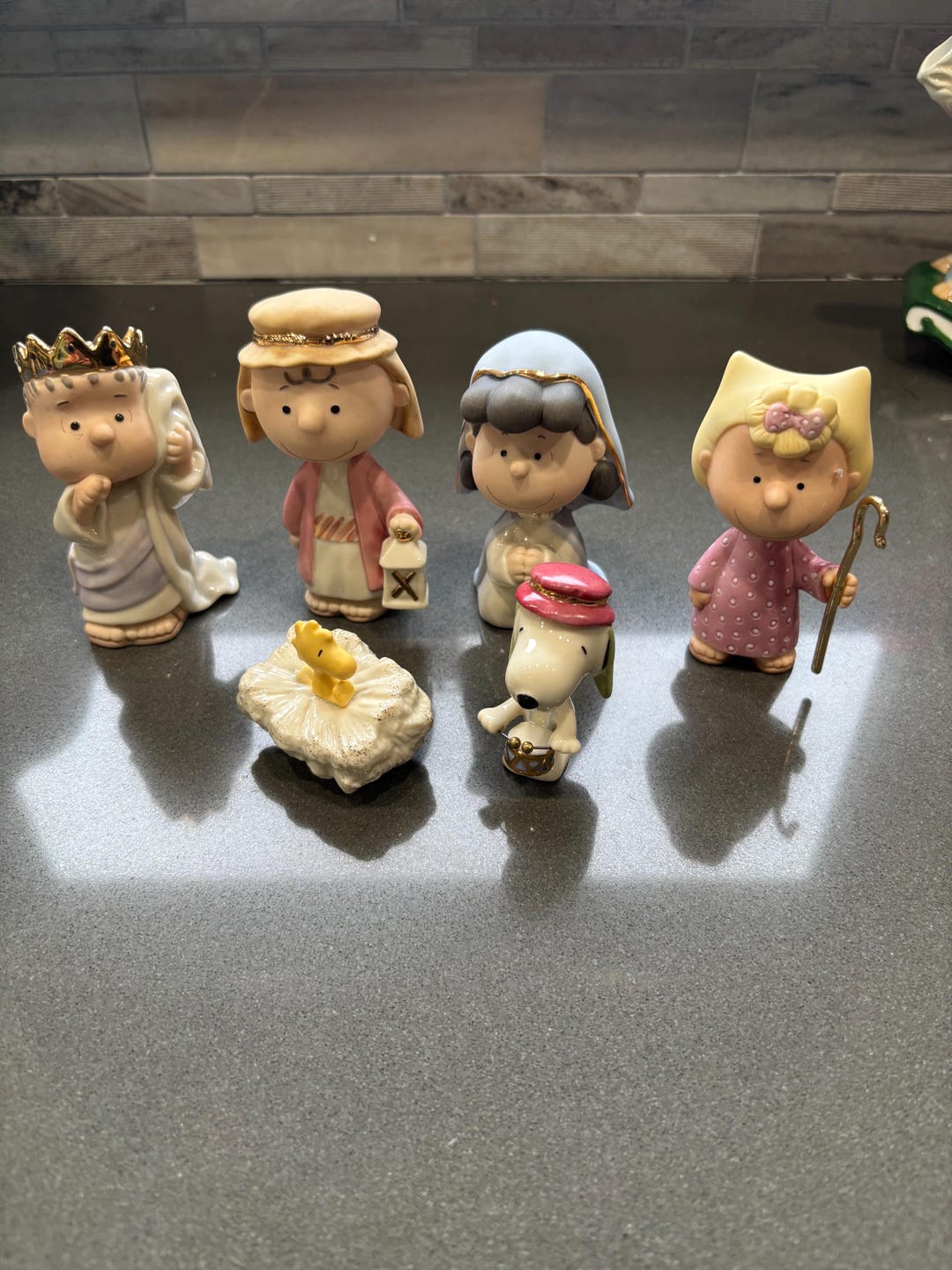 Lenox Peanuts Nativity Set. Missing Tree. - Etsy