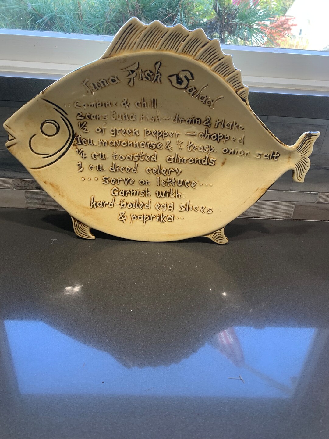 Fish Tuna Fish Plate - Etsy