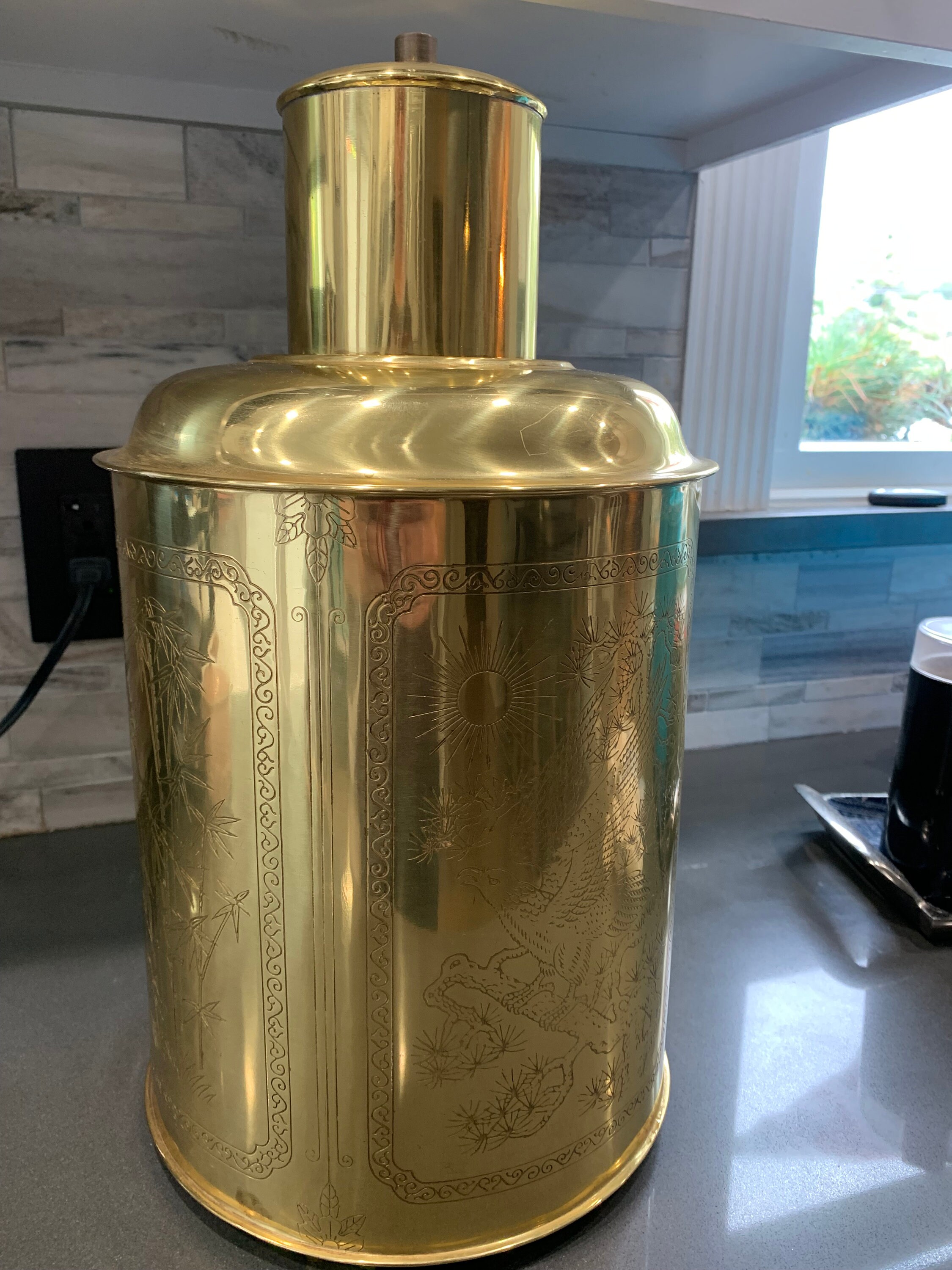 Antique Tea Canister - Etsy