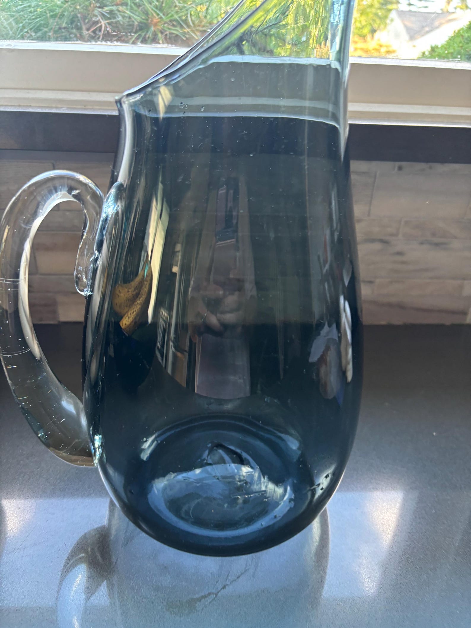 Vintage Blenko Handblown Glass Pitcher. - Etsy