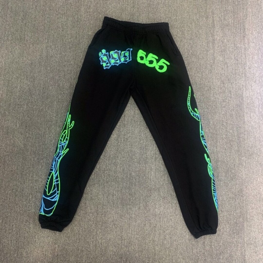 Young Thug Sp5der Worldwide Sweatpants Pink 555 Sweats Spider - Etsy