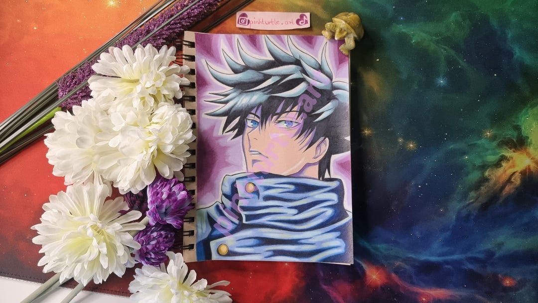 Jujutsu Kaisen / Megumi Fushiguro / Artprint / PRINT A4, A5 Postcard ...