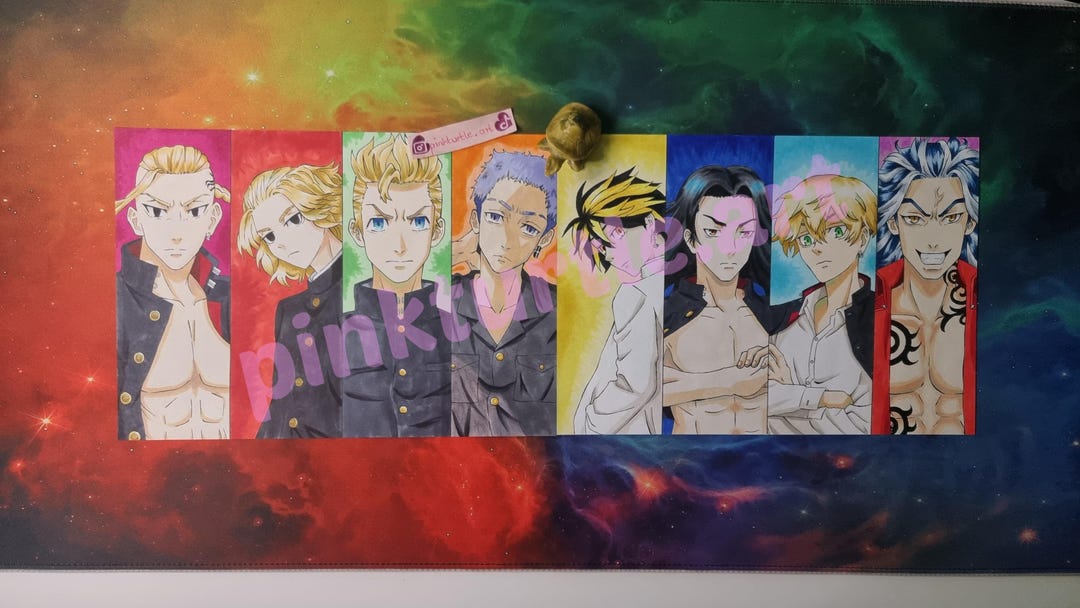 Fanart Tokyo Revengers as PRINT Selectable in A4 or A5, Anime Drawing ...