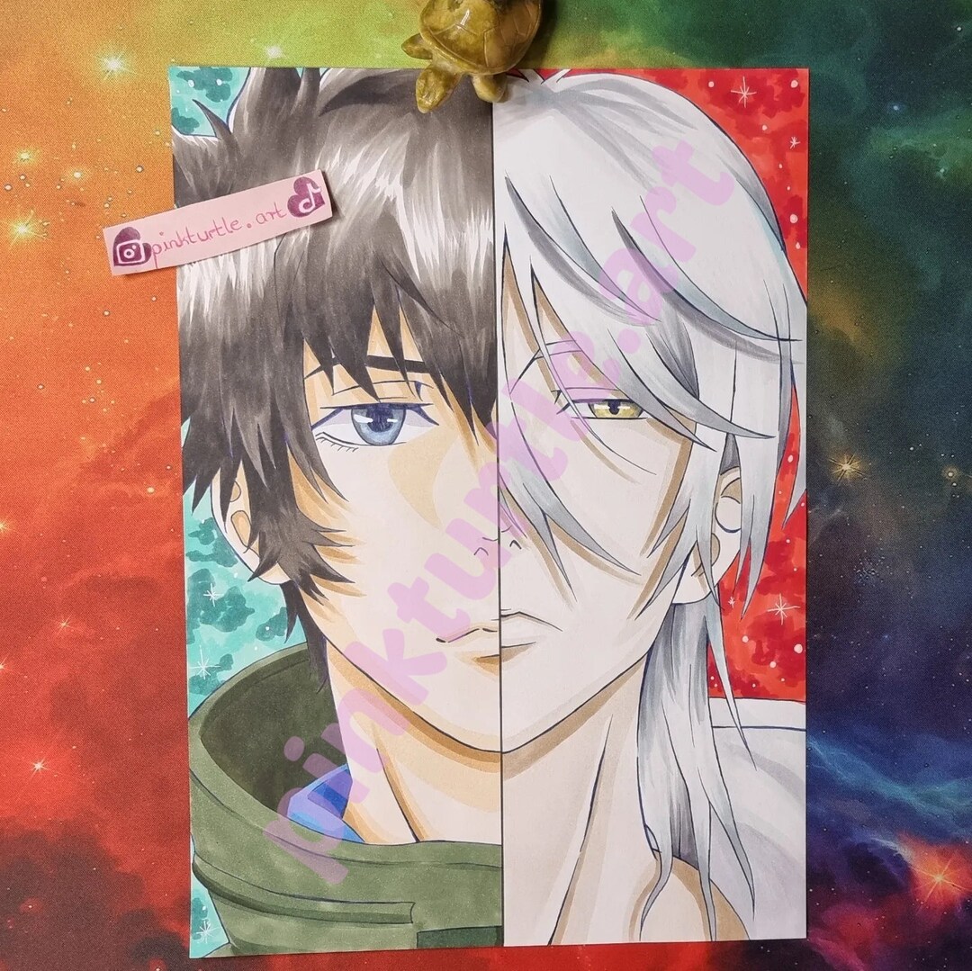 Psycho Pass / Shinya Kougami / Shōgo Makishima Fanart / Artprint ...