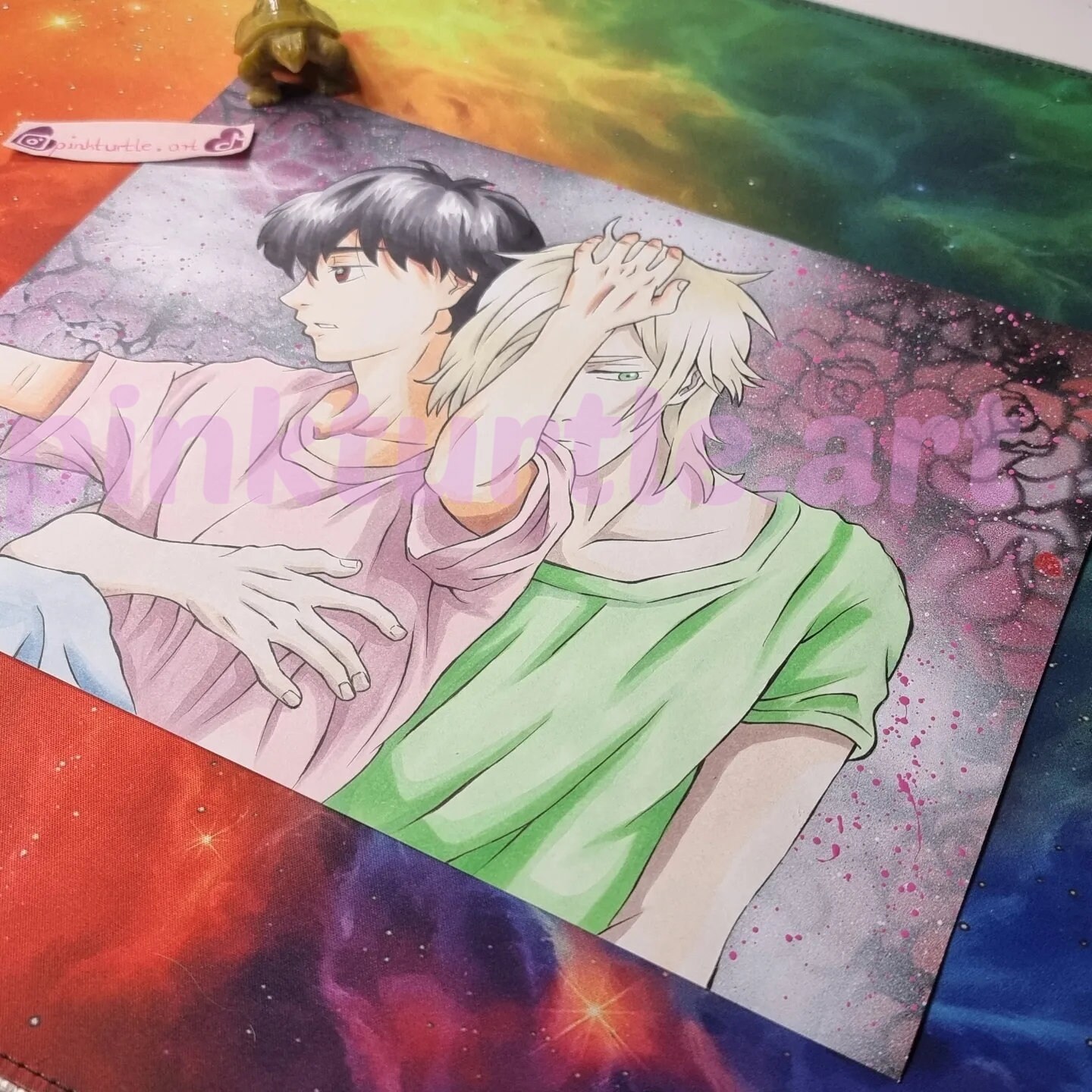 Banana Fish / Ash Lynx / Eiji Okumura Fanart / Artprint / PRINT A2, A3 ...