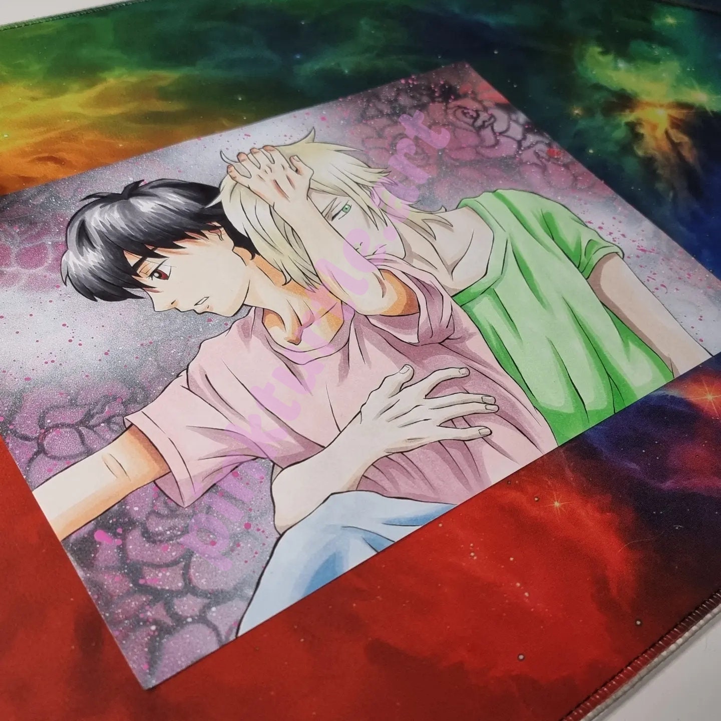 Banana Fish / Ash Lynx / Eiji Okumura Fanart / Artprint / PRINT A2 or ...