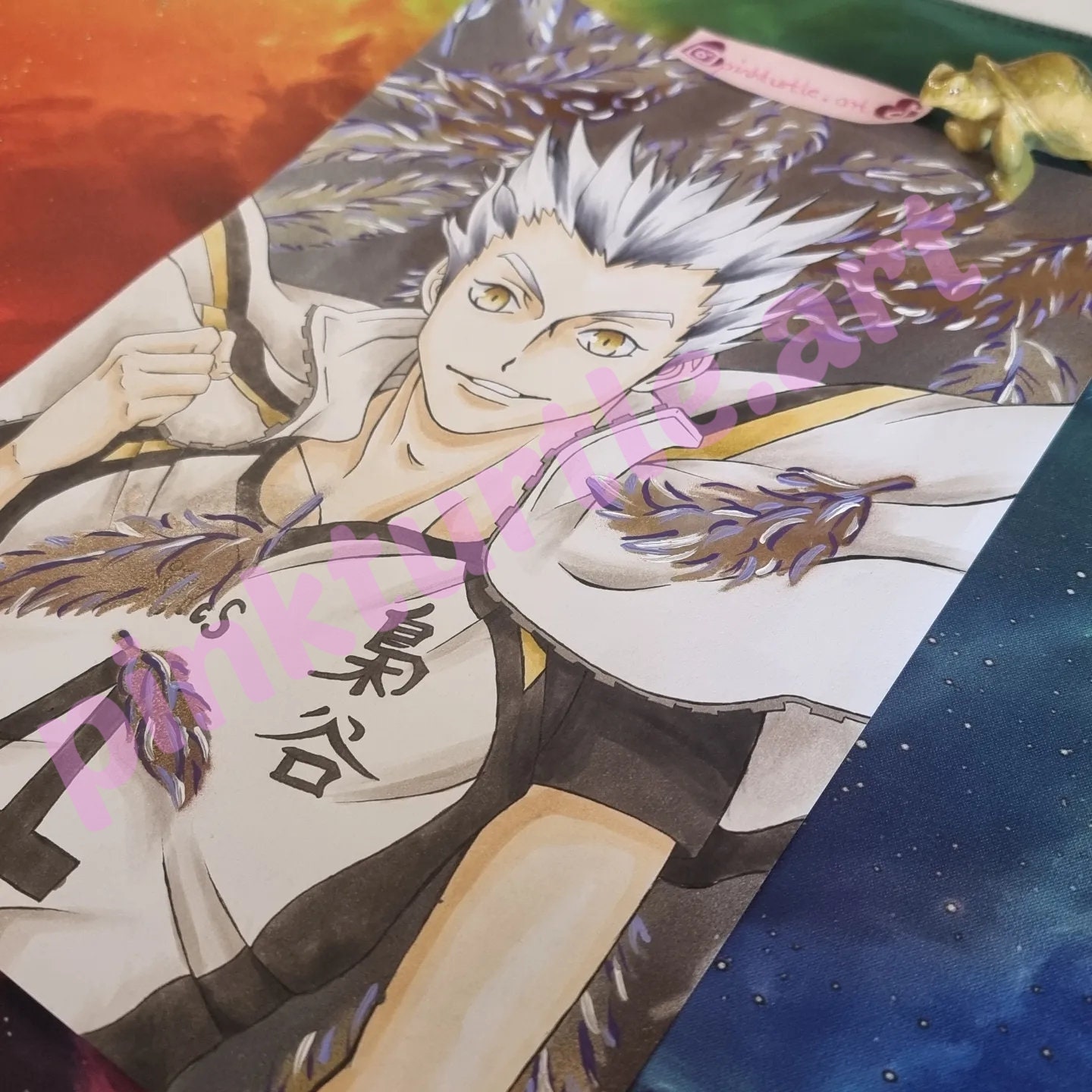 Haikyuu!! Kōtarō Bokuto Fanart / Artprint / PRINT A2 or A3, Anime ...