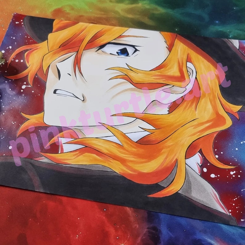 Bungo Stray Dogs Chuuya Nakahara Fanart / Artprint / PRINT A2 or A3 ...