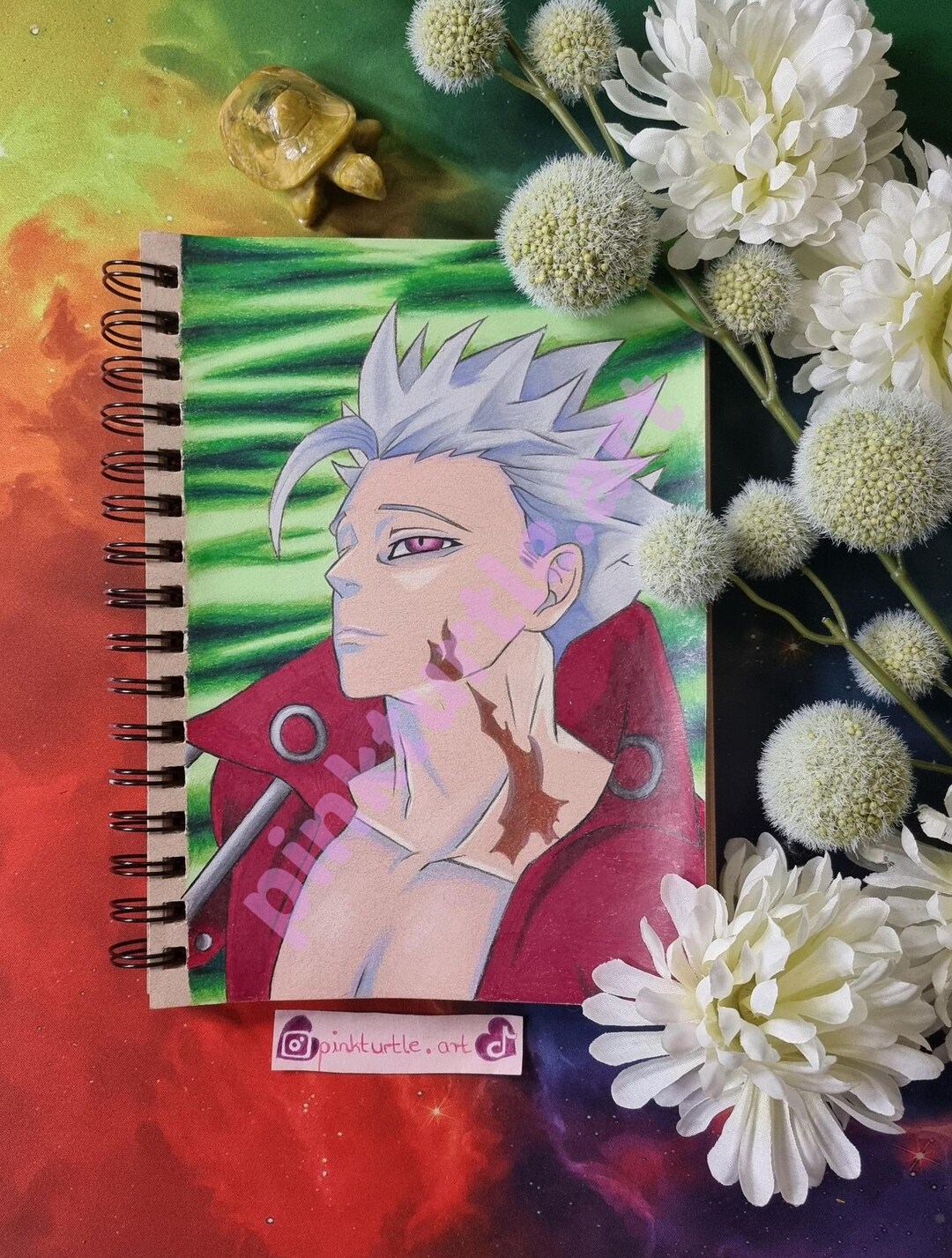 Seven Deadly Sins / Fox Sin Ban / Artprint / PRINT A4, A5 Postcard ...