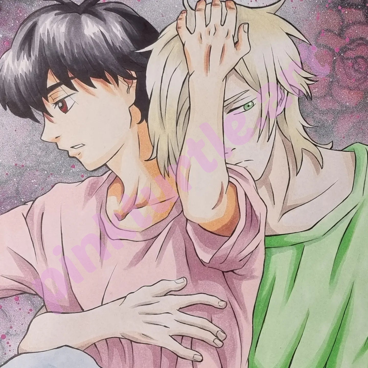 Banana Fish / Ash Lynx / Eiji Okumura Fanart / Artprint / PRINT A4 or ...