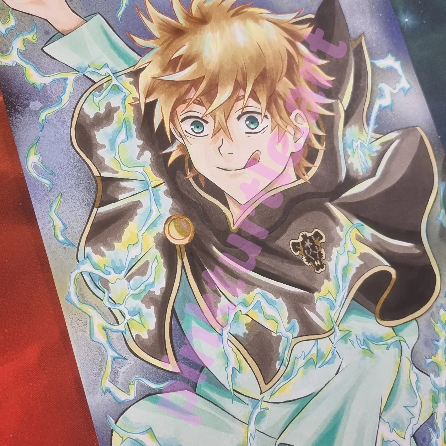 Black Clover Luck Voltia Fanart / Artprint / PRINT A2 or A3, Anime ...