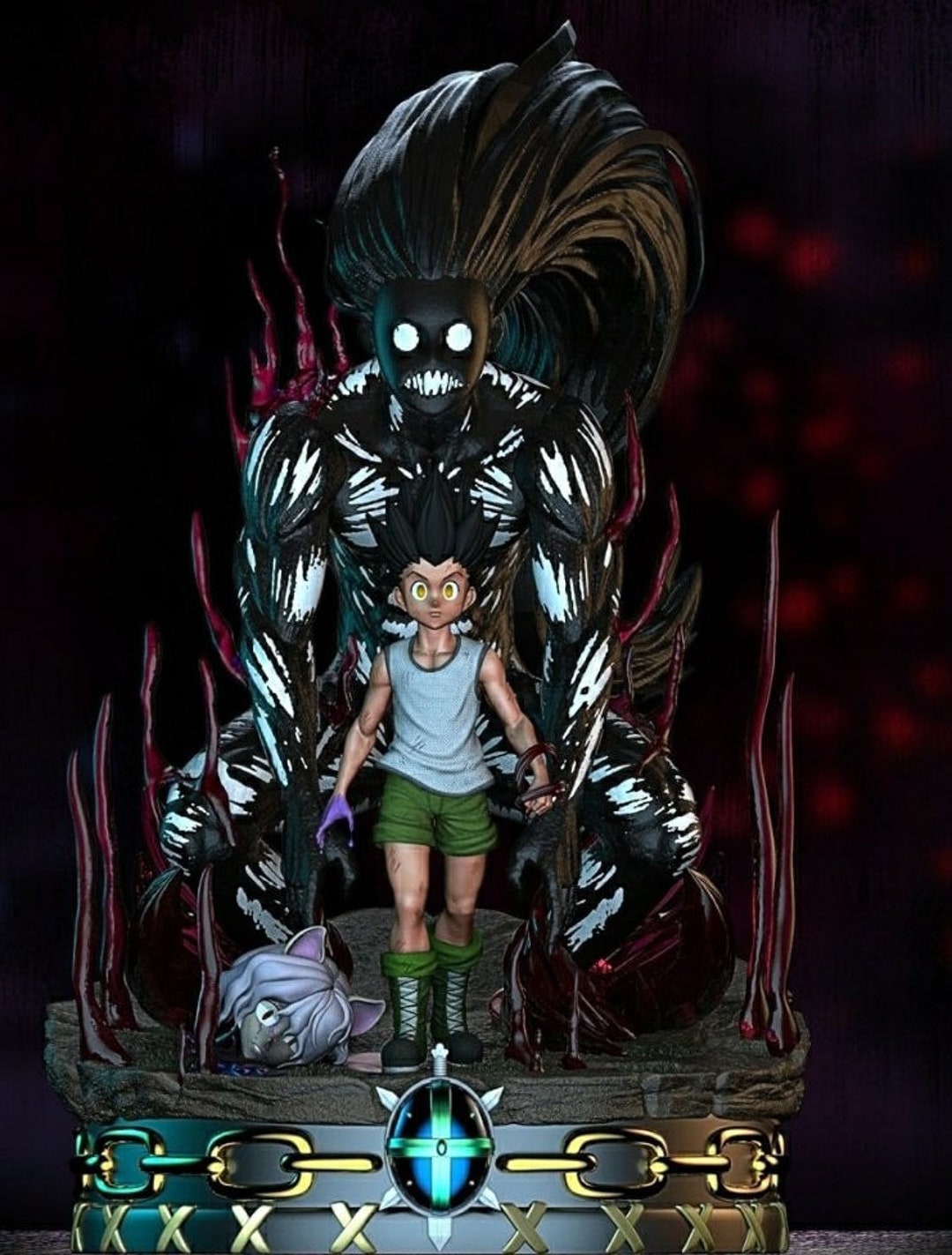 Gon Freecss Versión demonizada Hunter X Hunter_Impresora 3D - Etsy México