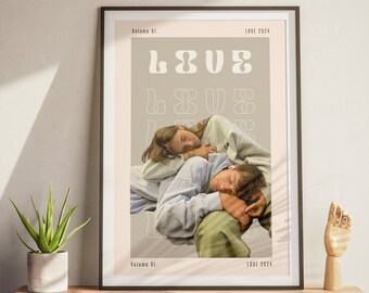 Custom Couple Movie Poster Personalized Poster Couple Movie Valentines ...