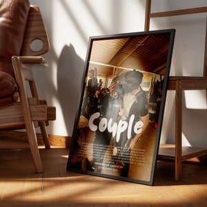 Custom Couple Movie Poster Personalized Poster Couple Movie Valentines ...