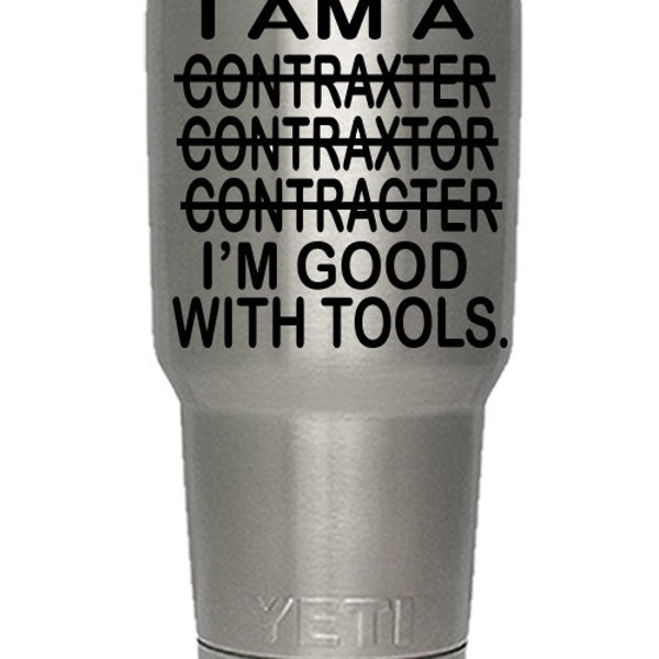 Contractor Decal - Etsy