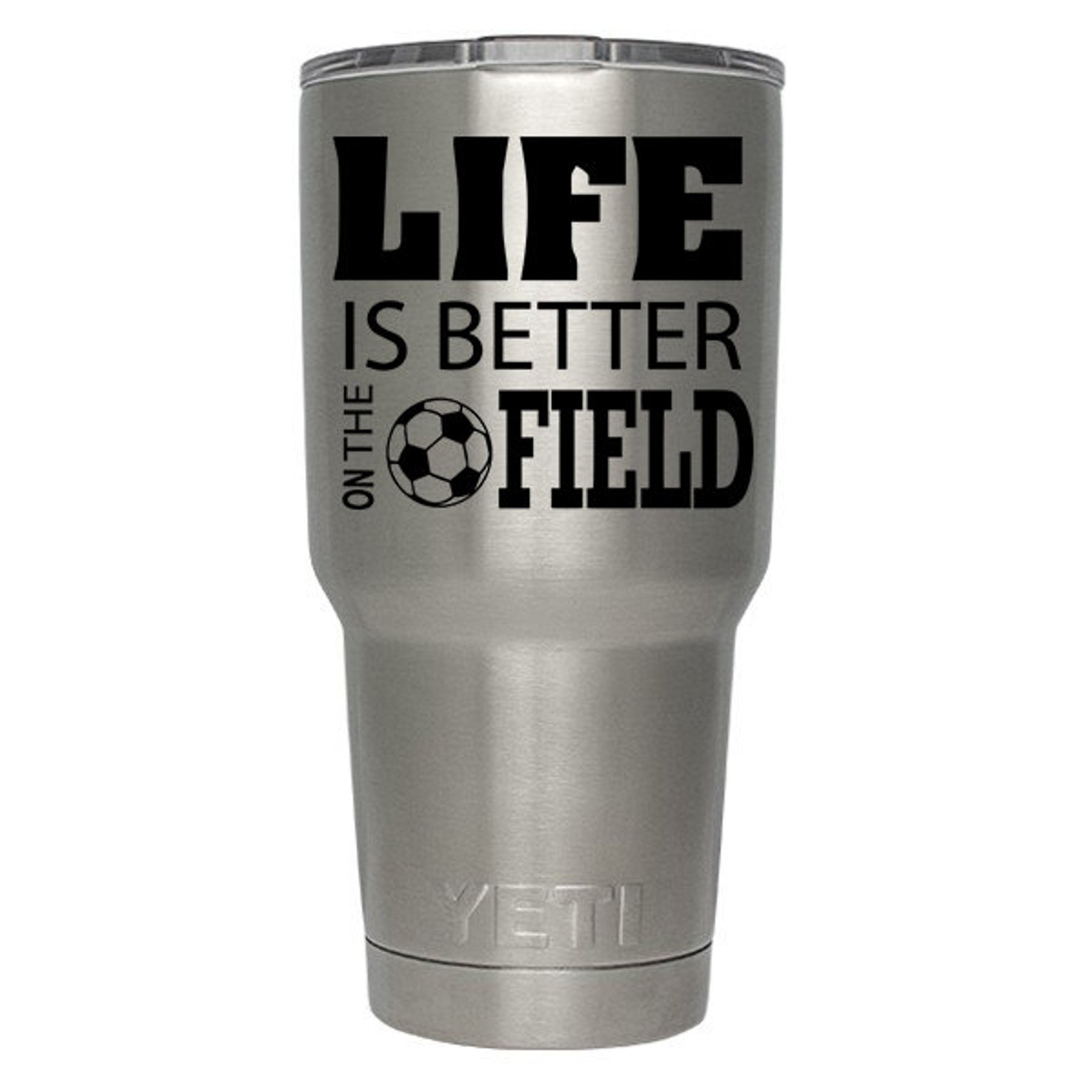 Life is Better at the Soccer Field Decal -, Phone Decal, Laptop Decal ...