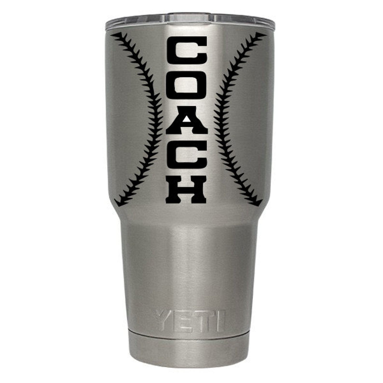 Coach Baseball Softball Decal -, Phone Decal, Laptop Decal, Car Decal ...