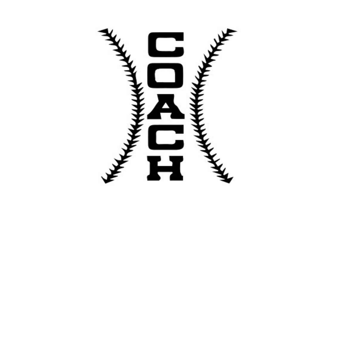 Coach Baseball Softball Decal -, Phone Decal, Laptop Decal, Car Decal ...