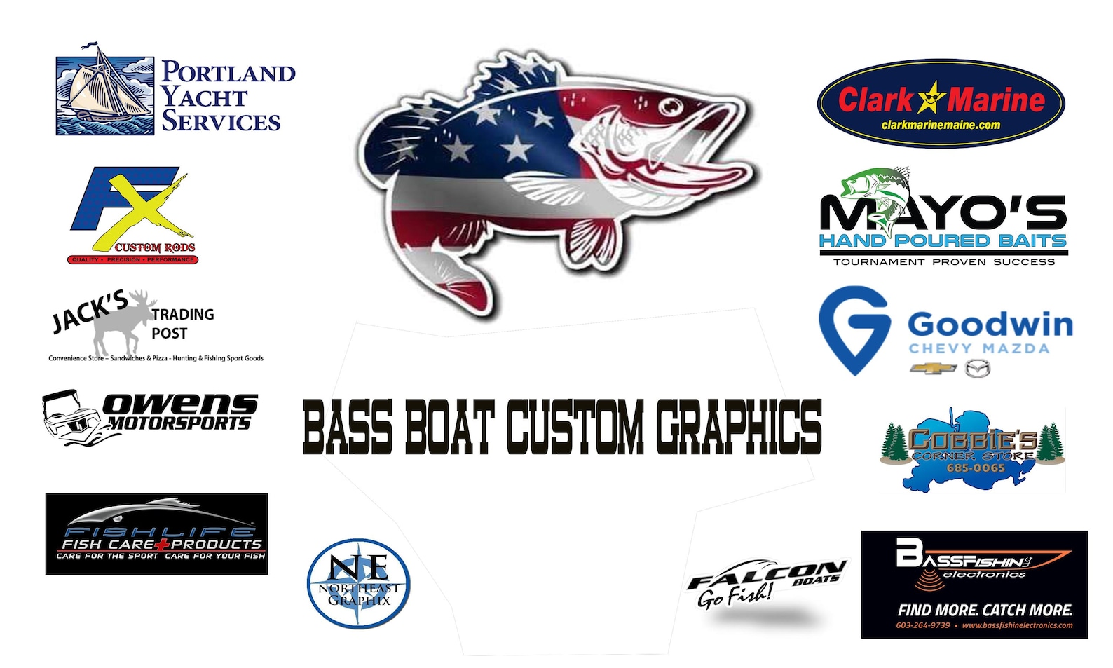 Custom Bass Boat Carpet Decals - Etsy
