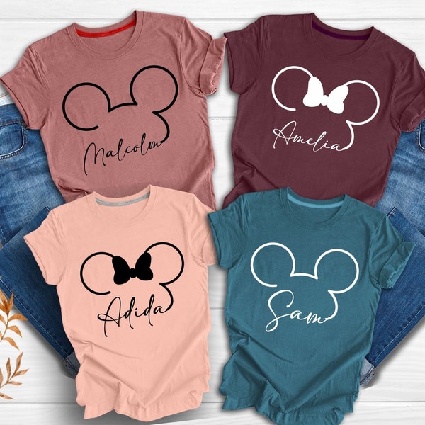 Personalized Disney Family Shirts, Disneyworld Shirts Family, Custom ...