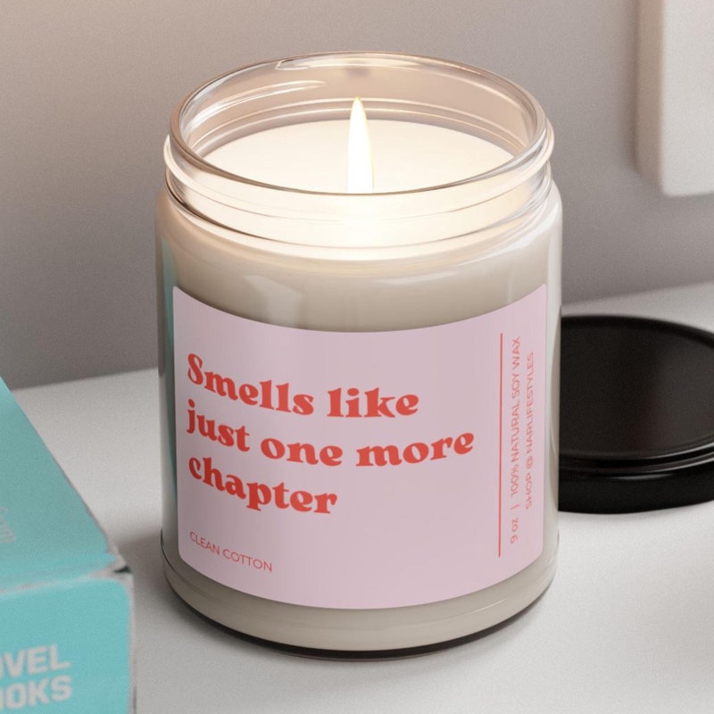 Library Candle - Etsy