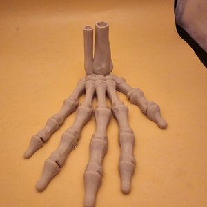 3D Printed Articulated Skeleton Hand - Etsy