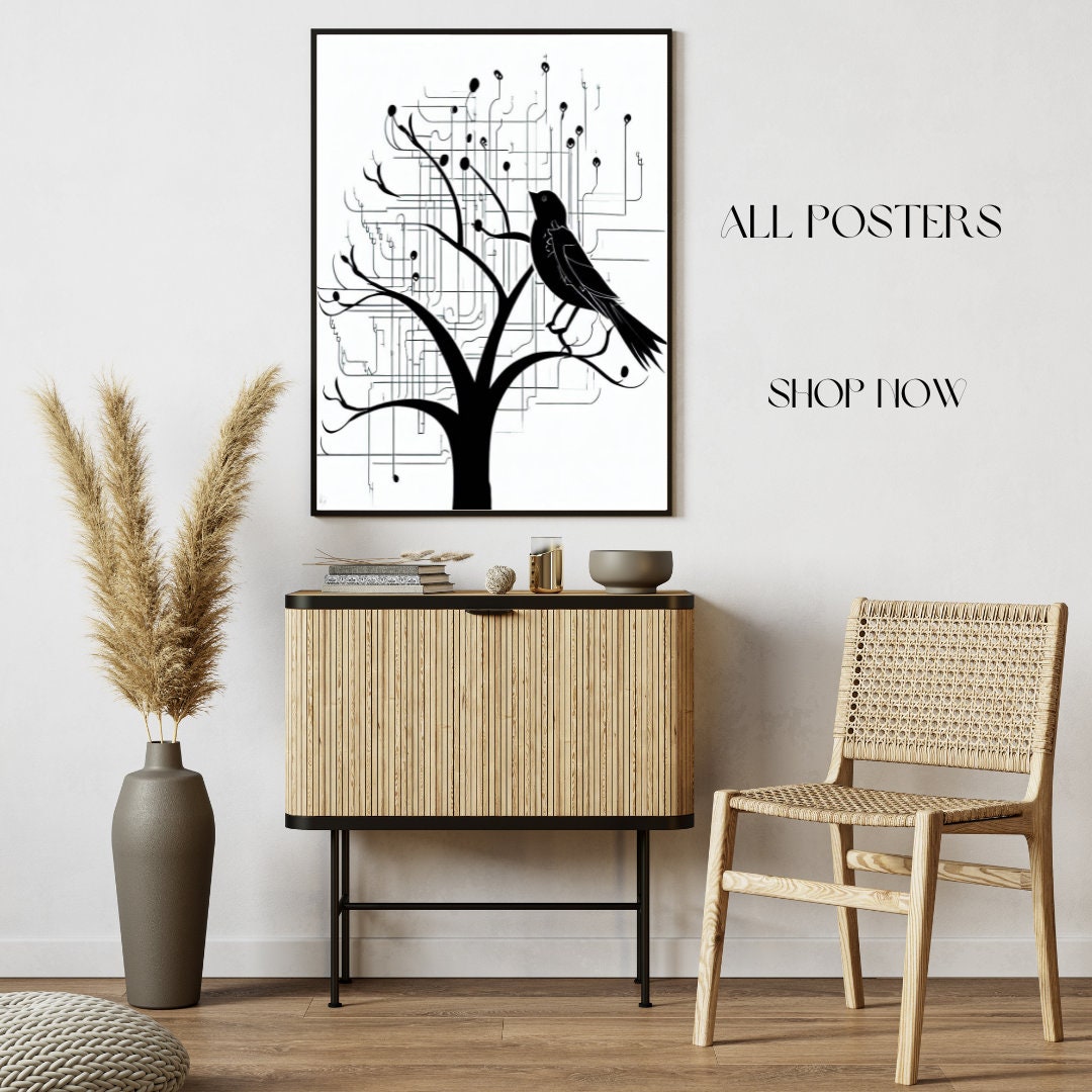 Beautiful Wall Art Study Poster Sketch Wall Art High - Etsy