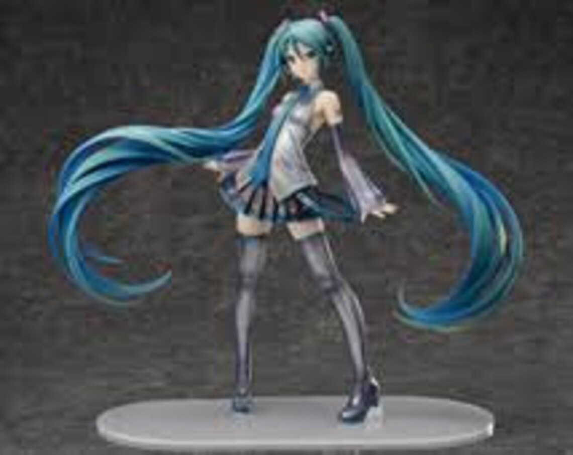 Miku Hatsune 3d Digital Model Diy 3d Printing Project Printable