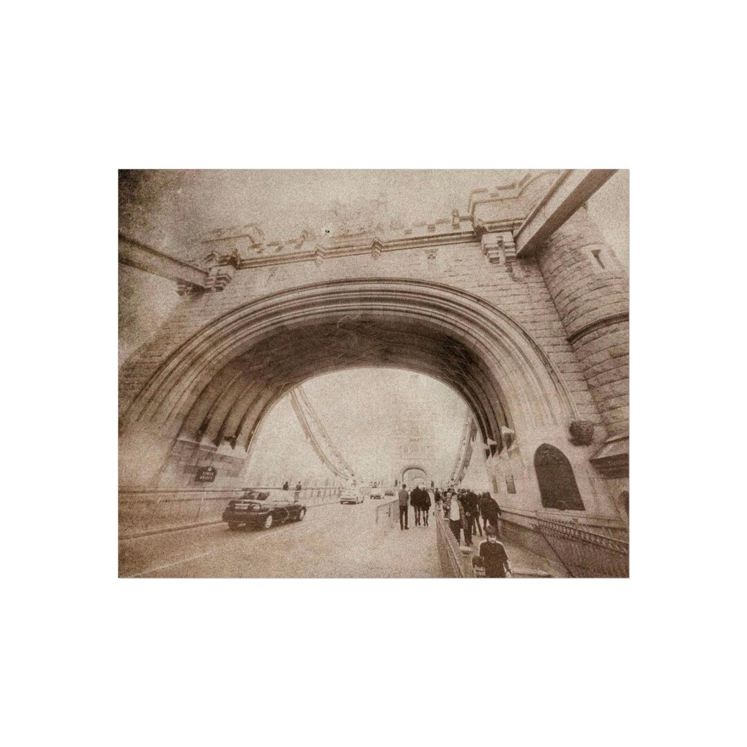 Modern Tower Bridge Limited Edition Bromoil Fine Art Print - Etsy