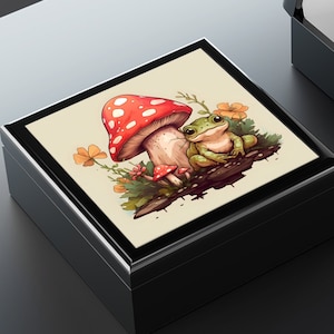 Cottagecore Mushroom Stash Box - Etsy