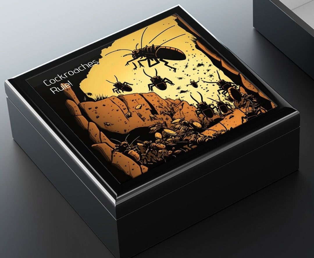 Comic Book Art Cockroaches Rule Art Print Gift and Jewelry Box - Etsy