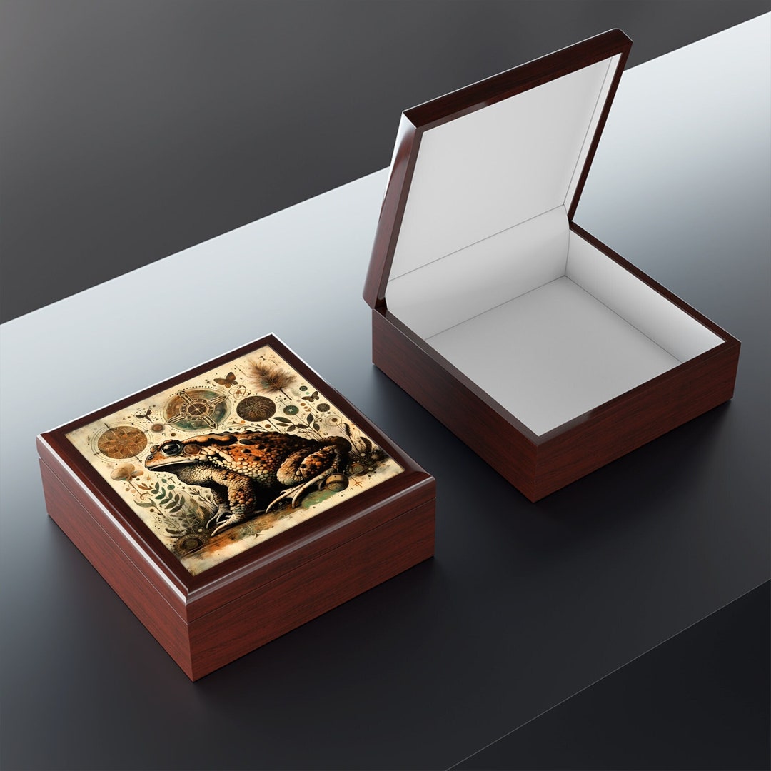 Goblincore Toad Memory Box - Fairycore Grunge Style Trinket Box - Etsy