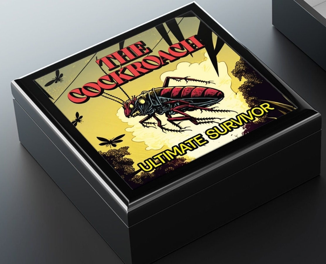Comic Book Fantasy Art Graphic Novel Cockroach Print Gift and Jewelry ...