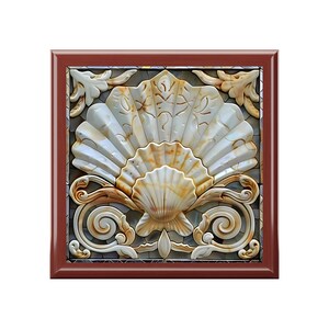 Art Deco Seashell Keepsake Box - Etsy