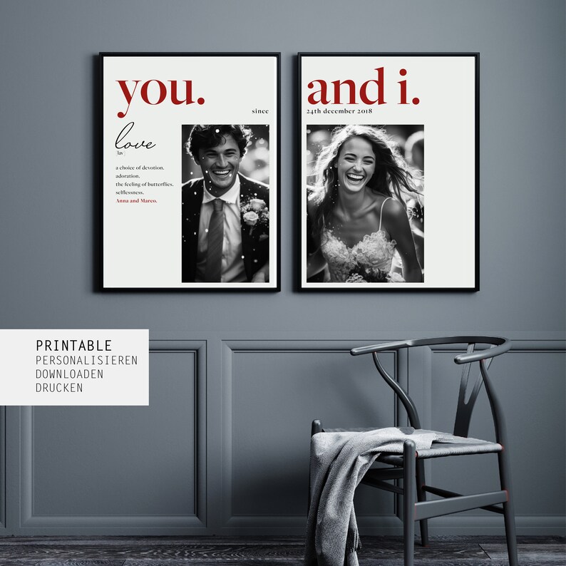 Printable Custom Poster Custom Text Posters Couple Couple Posters ...
