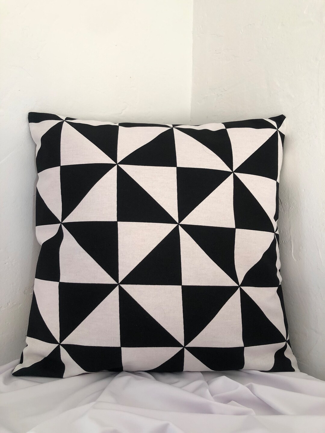 Cushion Cover 'triangles' Handmade Decoration Gift Home Style Sofa ...